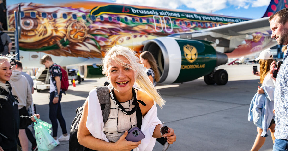 Tomorrowland Partyflight 2022 - Oslo, Noorwegen - Brussel