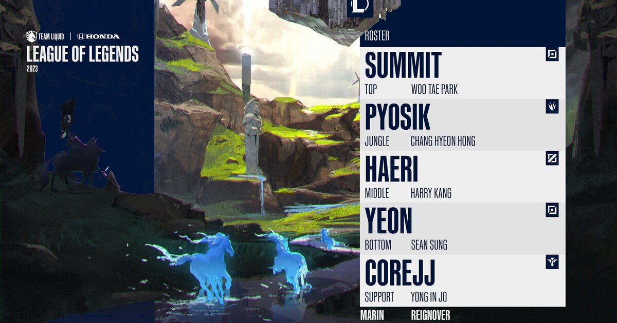 LCS : Team Liquid dévoile son roster pour 2023