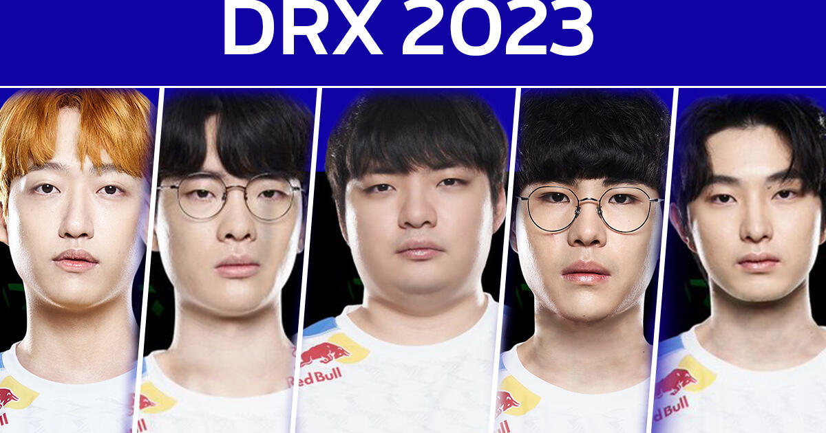 LCK : Les Champions du Monde DRX dévoilent leur roster pour la saison à venir