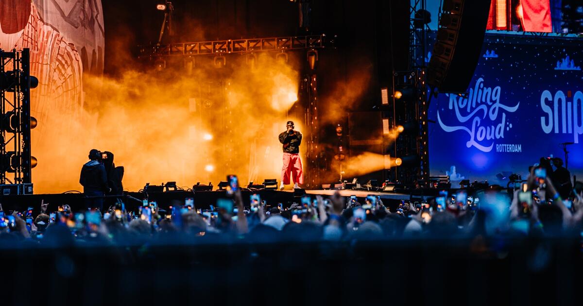 Kendrick Lamar @ Rolling Loud Dag 1, Rotterdam