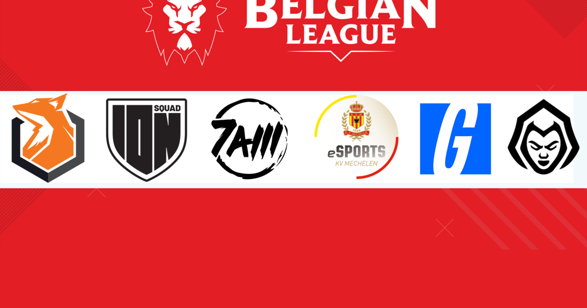 De definitieve teams voor de Belgian League zijn gekend