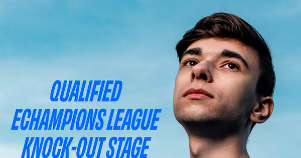 Stefano Pinna plaatst zich voor play-offs van eChampions League