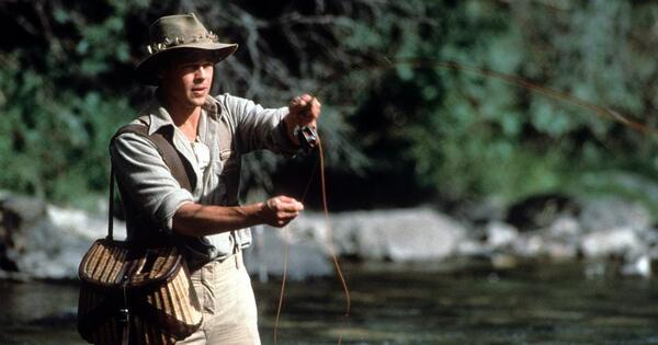 'A River Runs Through It': de grote doorbraak van Brad Pitt
