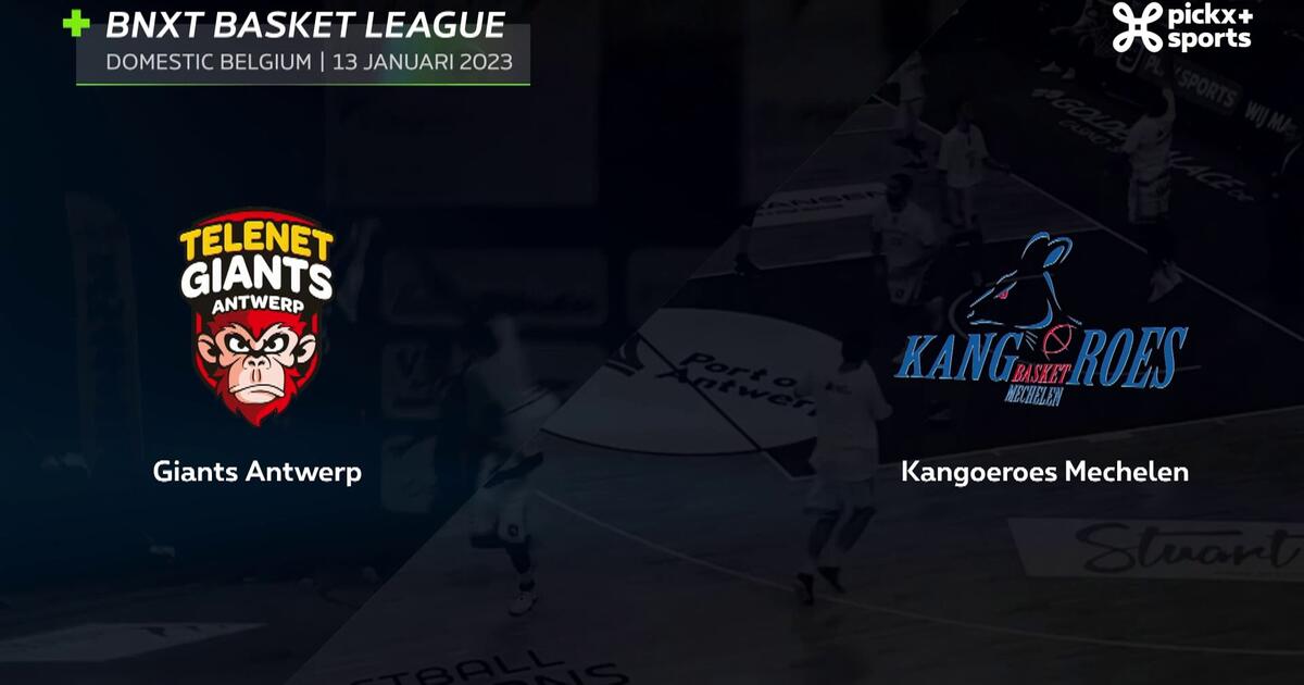 Giants Antwerp - Kangoeroes Mechelen