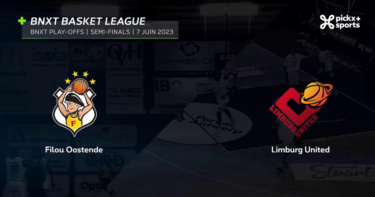 BC Oostende - Limburg United (Demi-finale play-offs transfrontaliers)
