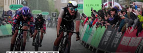 Cat Ferguson slaat een dubbelslag in de Ronde van Groot-Brittannië.